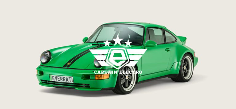 Electric Porsche 964: Silent Speed, Shocking Green, Pure Electric Power ...